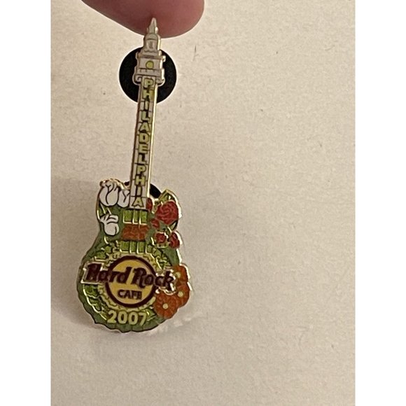 Hard Rock Cafe | Jewelry | Hard Rock Cafe Pin Pinback Philadelphia Pa ...